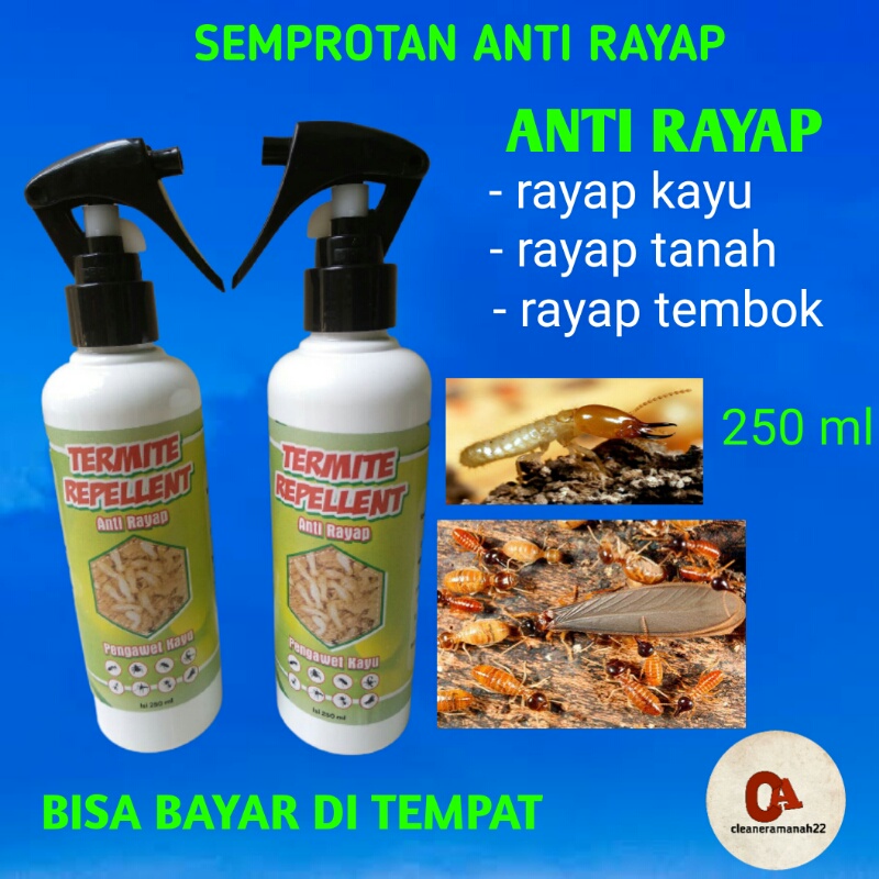 Jual COD Semprotan Obat Pembasmi Pembunuh Anti Rayap Kayu Dan Tembok ...