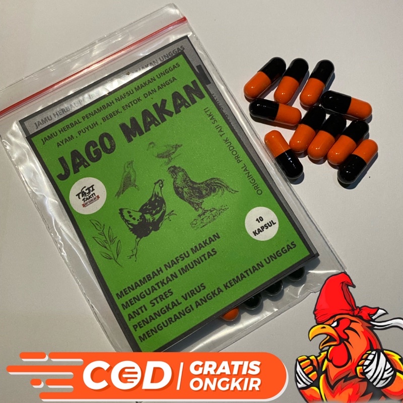 Jual JAGO MAKAN JAMU PENAMBAH NAFSU MAKAN PENGGEMUK AYAM PALING TOP DAN ...