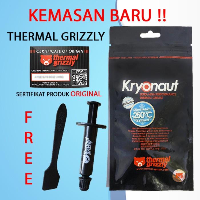 Jual Thermal Paste Grizzly Kryonaut Thermal Paste 1 Gram cooler ...