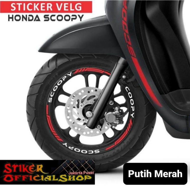 Jual Stiker velg cutting stiker list velg honda scoopy new | Shopee ...
