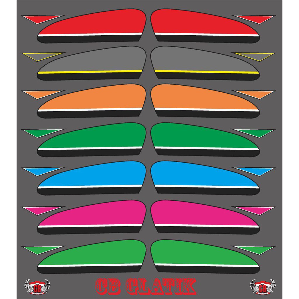 Jual Striping cb lawas - Stiker Decal cb 100 lama glatik | Shopee Indonesia