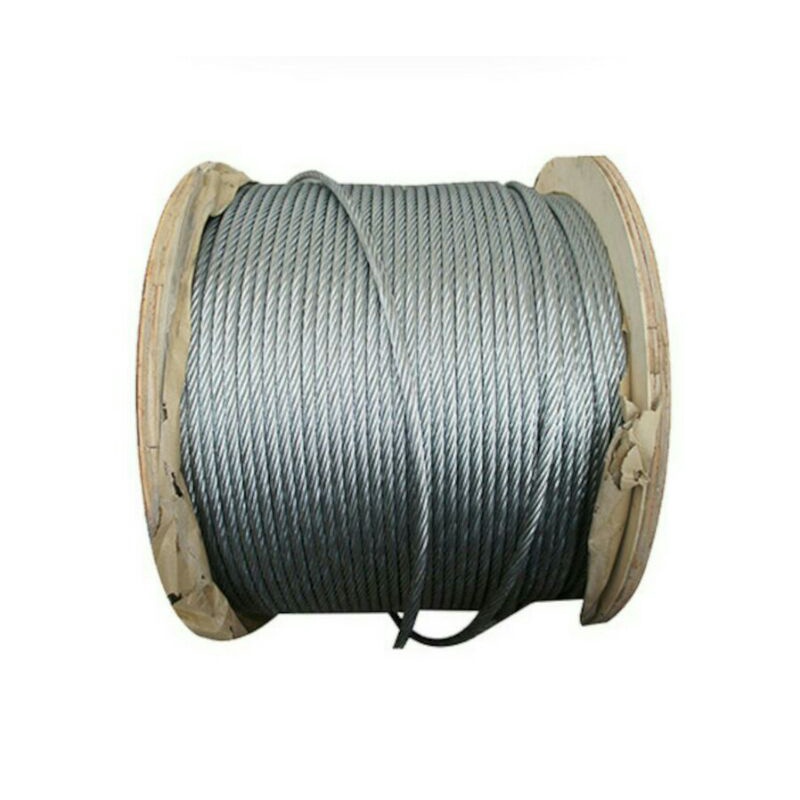 Jual Kawat Seling Galvanis 6 x 7 x 2mm / Kawat Sling Baja Per Meter | Shopee Indonesia