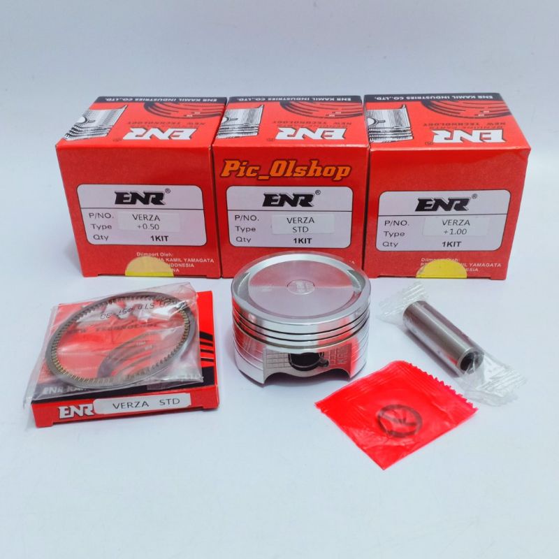 Jual Piston Kit Set Honda VERZA MEGAPRO NEW MONO Os : STD 25 50 75 100 ...