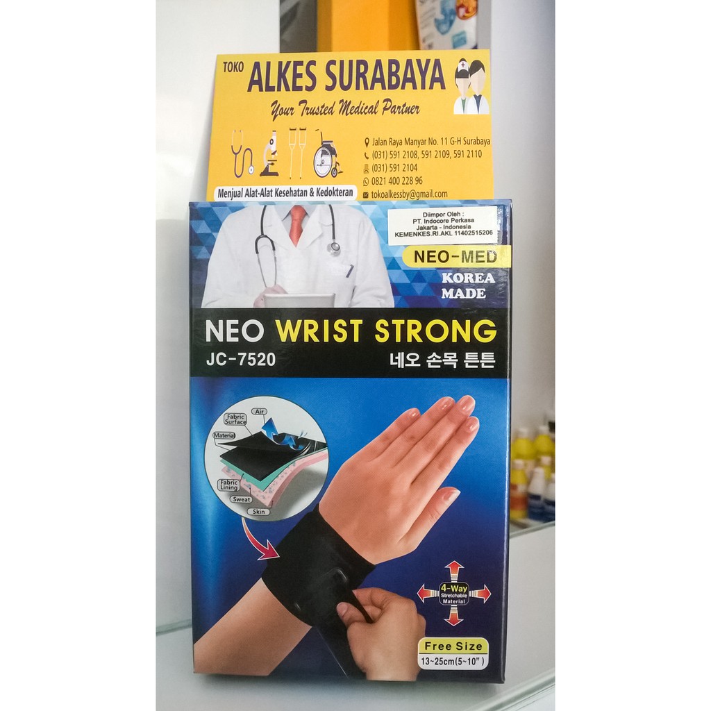 Jual NEOMED - NEO Wrist Strong Support JC-7520 | Shopee Indonesia