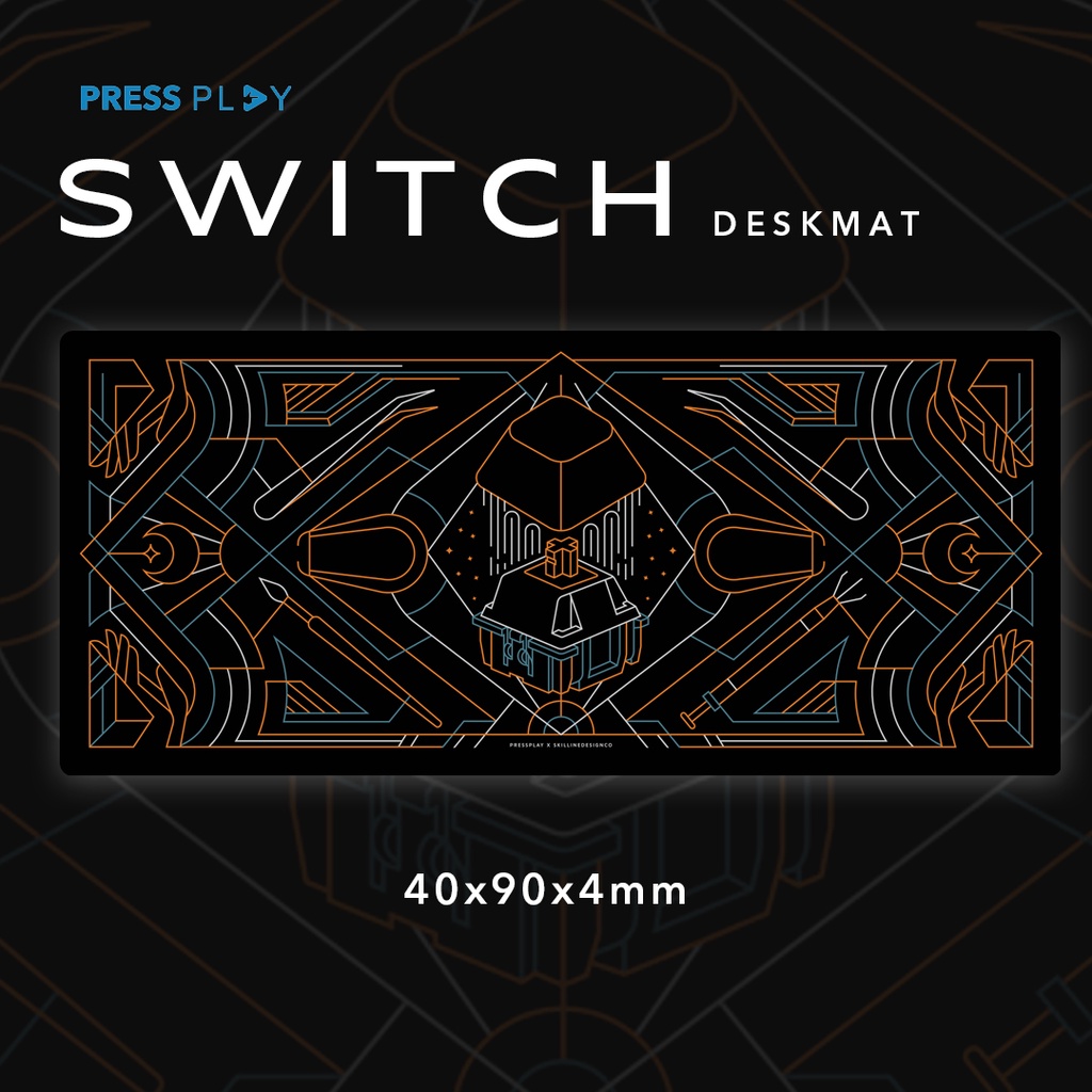 Jual SWITCH Gaming Mousepad Deskmat by Press Play | Shopee Indonesia