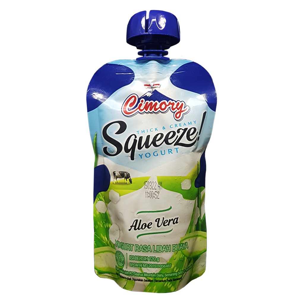 Jual Cimory Yogurt Squeeze Aloe Vera 120g | Shopee Indonesia