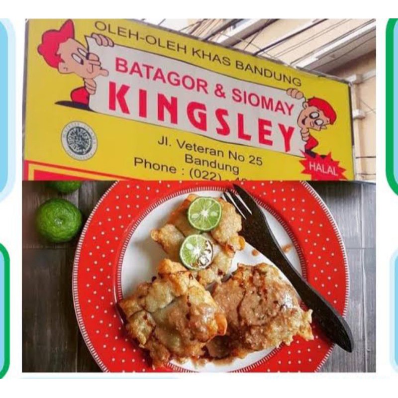 Jual Batagor Kingsley Siomay Bandung Ikan (Dikirim dari Jakarta ...