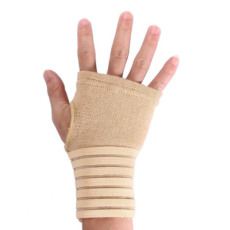 Jual Elastic Wrist Band Support Palm Wrap Hand Brace Support ...