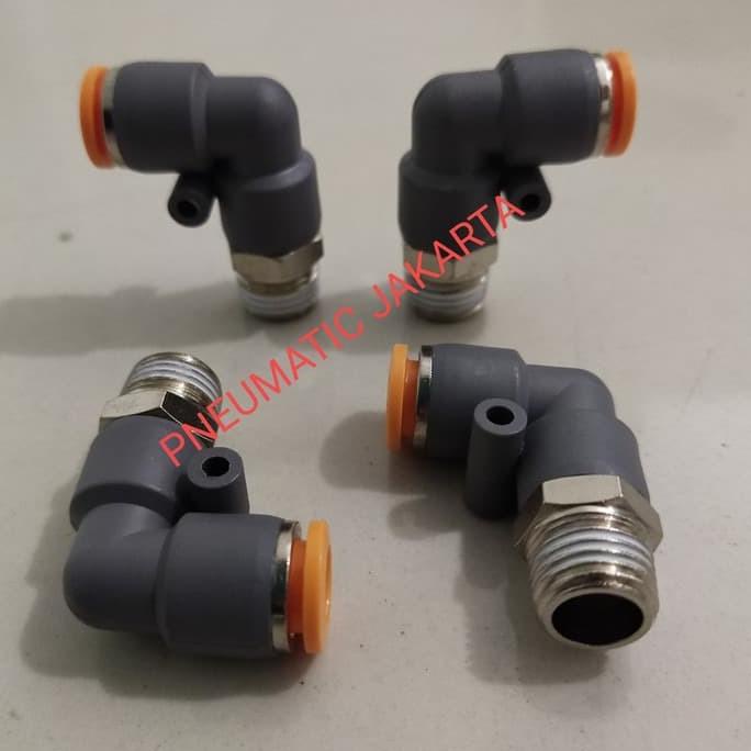 Jual Fitting Elbow L EPL-04-M5 EMC Pneumatic pneumati66 Murah | Shopee Indonesia