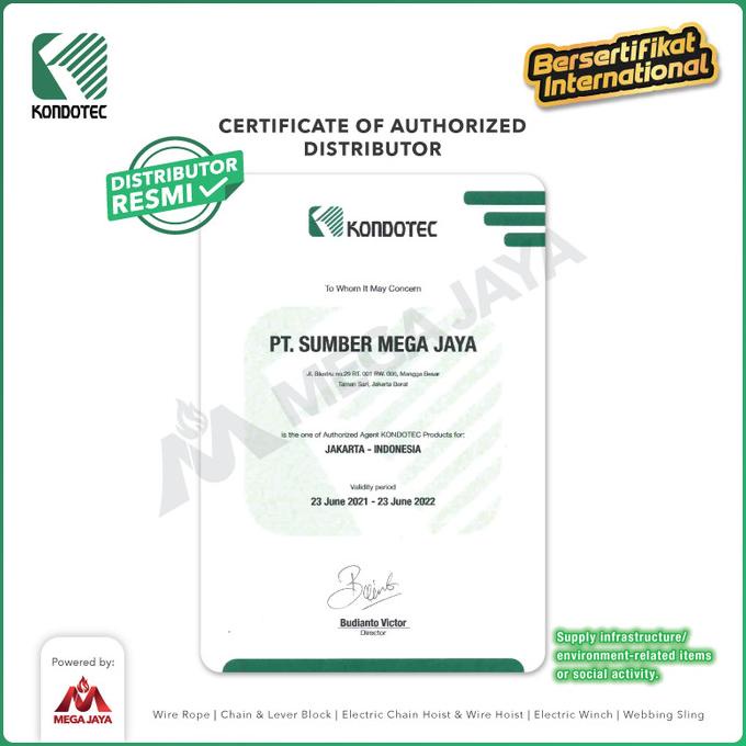 Jual Chain Block / Takel 10 Ton X 5 Meter Kondotec | Shopee Indonesia