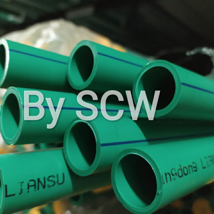 Jual Pipa PPR 2" inch 63mm PN10 Water Pipe 4 Meter Pipa PPR Green ...