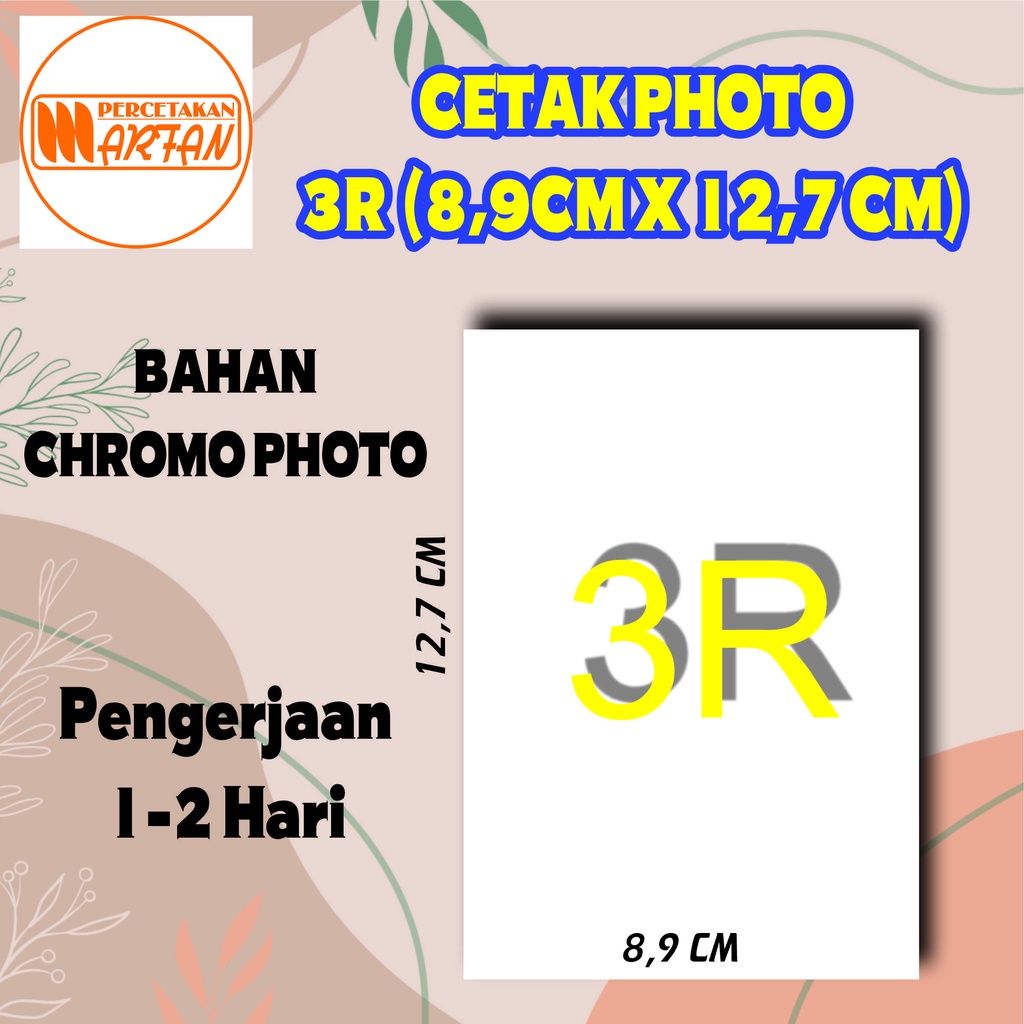 Jual CETAK PHOTO UKURAN 2R 3R 4R BAHAN KONSTRUK | Shopee Indonesia