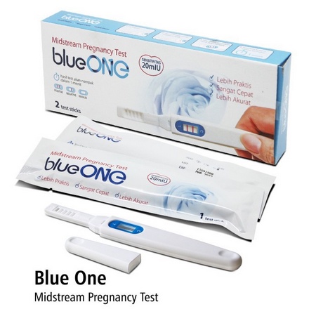 Jual test pack / tes kehamilan MIDSTREAM PREGNANCY TEST BLUE ONE ...