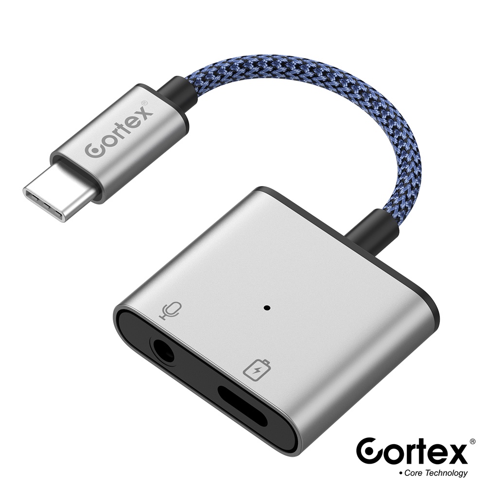 Jual Cortex Power - MH333 Adapter Splitter 2 in 1 60W Tipe c to 3.5mm ...