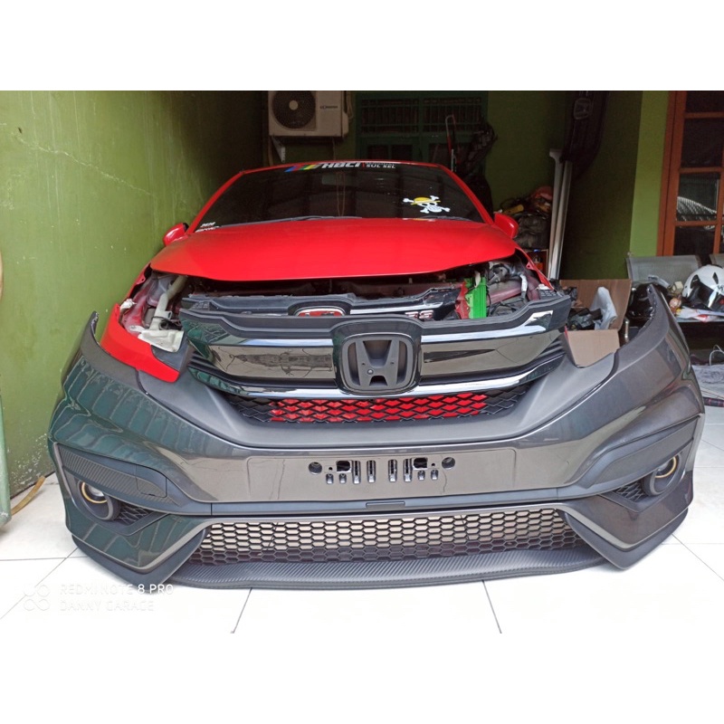 Jual bumper mobilio custom jazz dengan cat | Shopee Indonesia