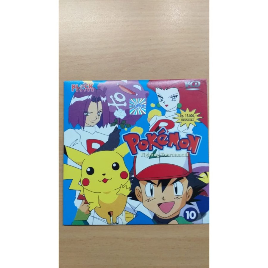 Jual Kaset VCD CD Pokemon Vol 10 Fighting Tournament Murah Koleksi ...