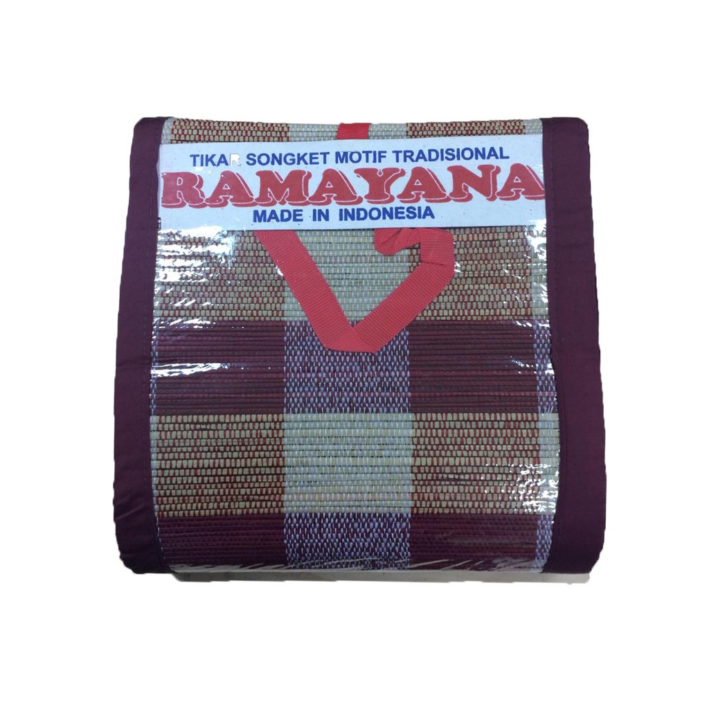Jual TIKAR LIPAT PIKNIK KOTAK UKURAN 2 X 1 Meter Merk RAMAYANA | Shopee ...