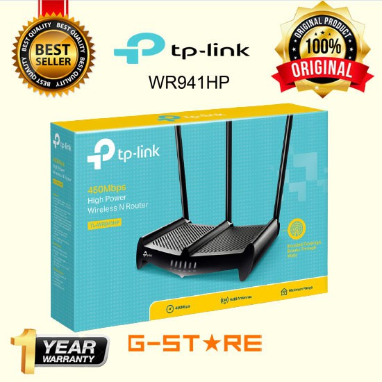Jual Tp-Link TL-WR941HP 450Mbps High Power Wireless N Router WR 941HP ...
