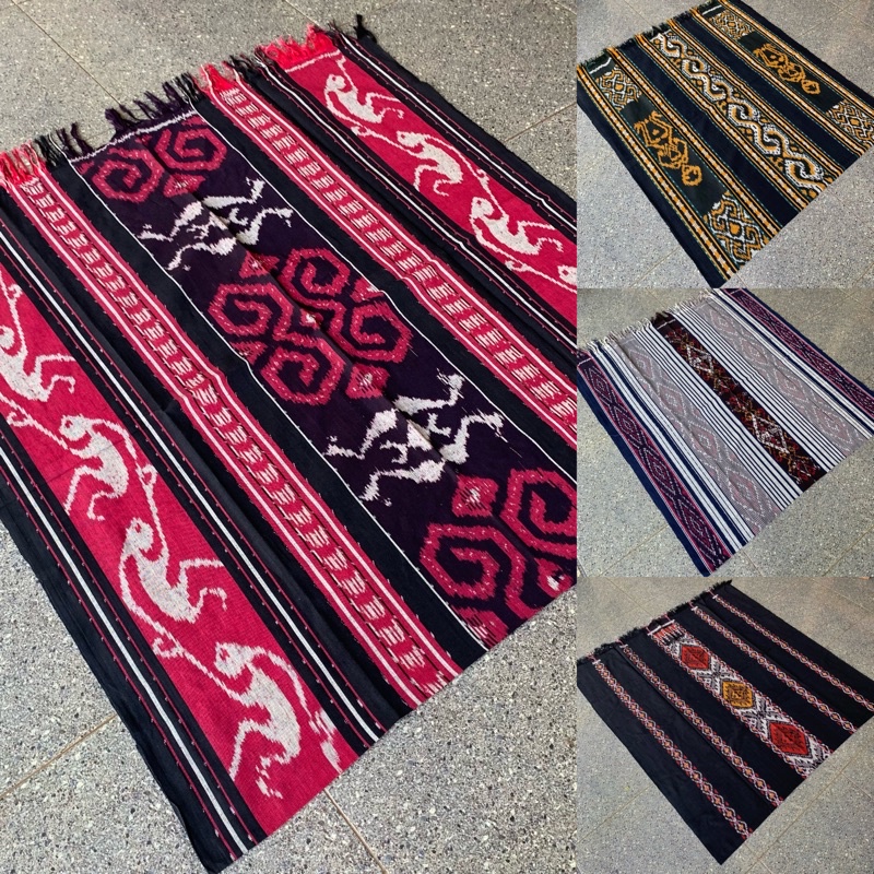 Jual kain batik tenun orignal ethnic sumba klinci toraja asmat dayak ...