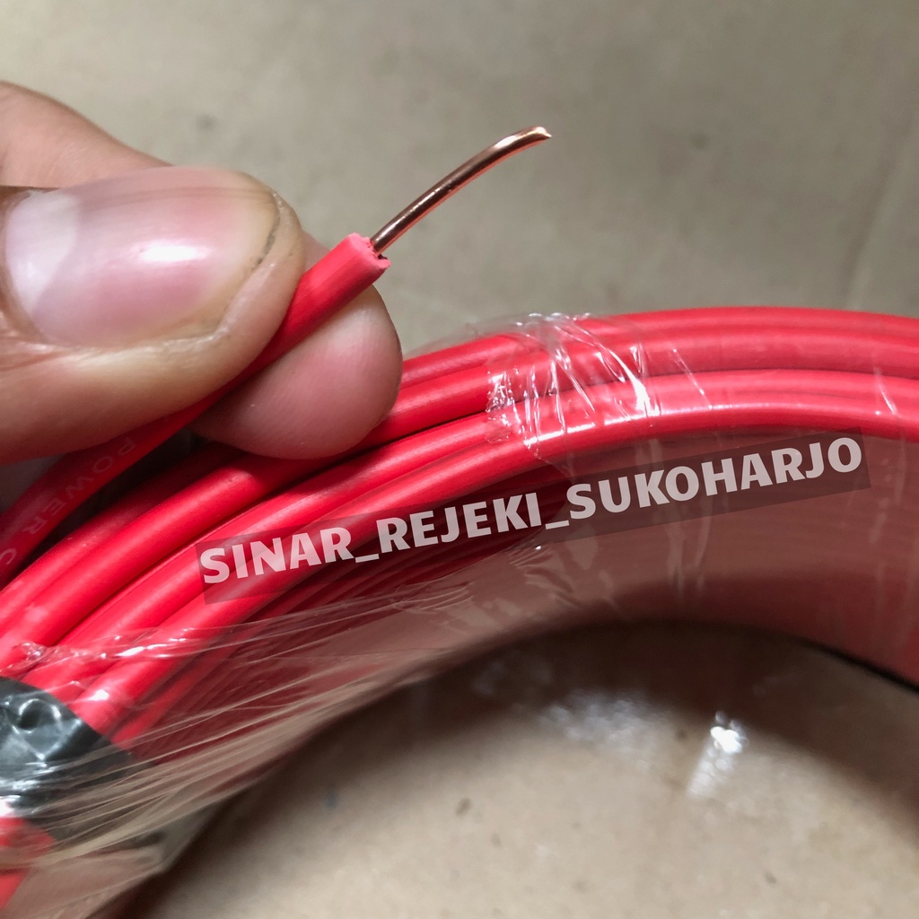 Jual Kabel NYA 1,5 mm 1.5 mm TEMBAGA MURNI SNI Kabel Listrik, kabel ...