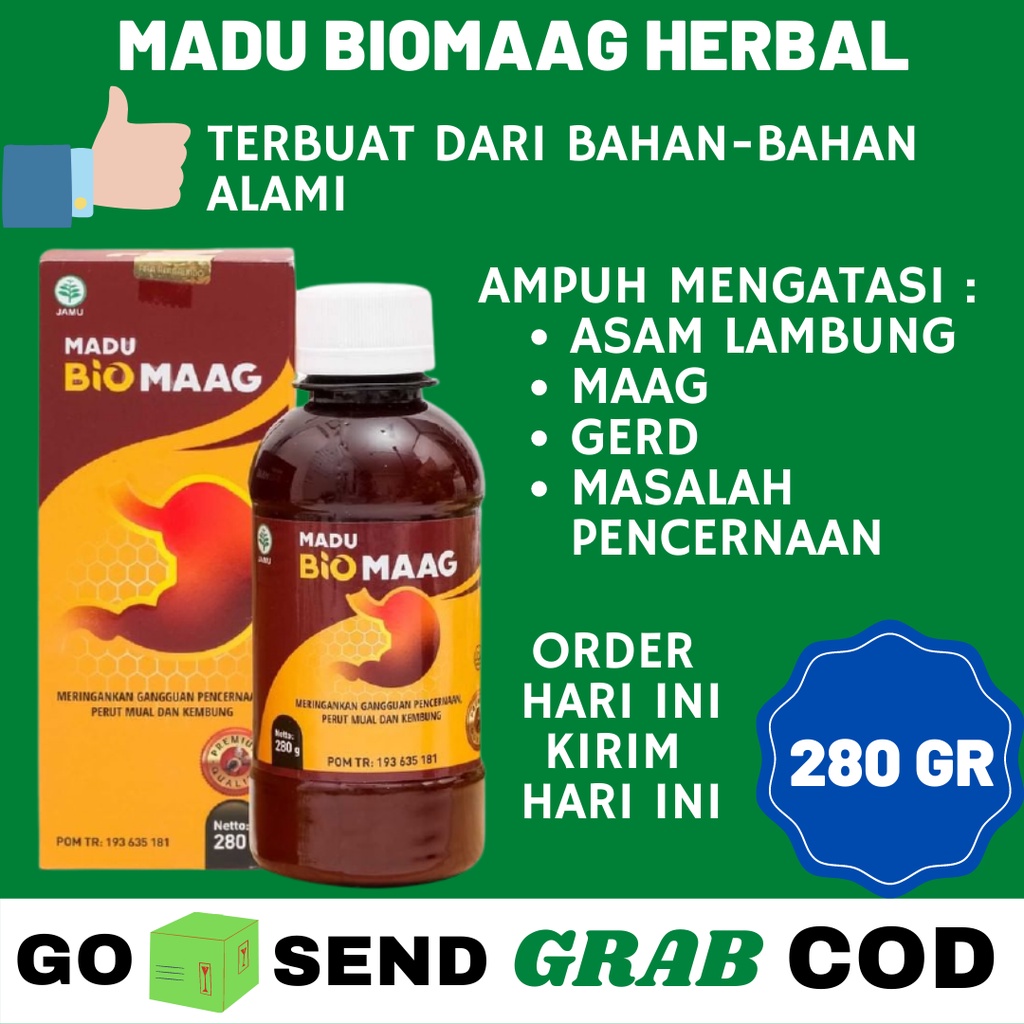 Jual Madu Biomaag Bio Maag Biomag Bio Magg Bio Magh 100% Asli Original ...
