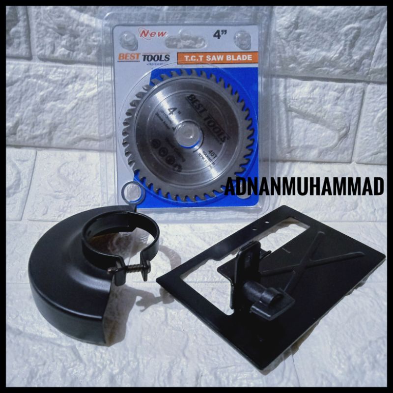 Jual Dudukan Gerinda Tangan + Cover Gerinda + Mata Gerinda Enzo Set ...