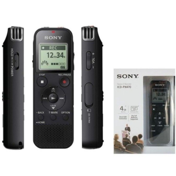 Jual VOICE RECORDER SONY ICD-PX470 / PEREKAM SUARA SONY | Shopee Indonesia