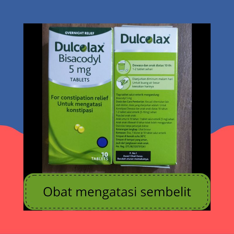 Jual DULCOLAX TABLET PERBOX ISI 10 TABLET | Shopee Indonesia