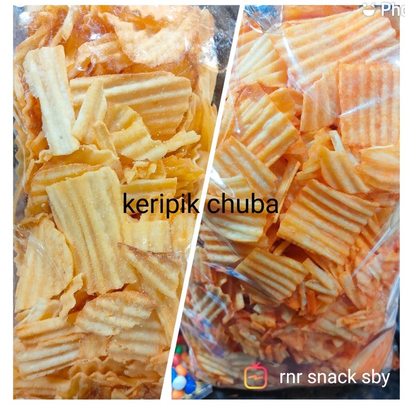 Jual [250gr]Keripik chuba/singkong bakar balado/keju | Shopee Indonesia