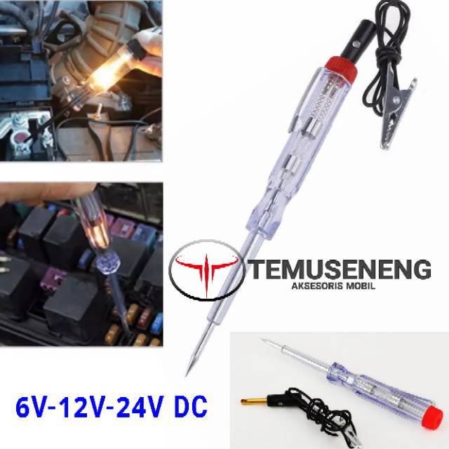 Jual Tespen Dc Alat Tester Aki Mobil Motor Led Test Pen Battery Baterai ...