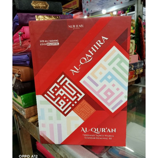 Jual AL Qur'an Terjemah Tajwid Warna AL QAHIRA MILENIAL ukuran A5 21x15 ...