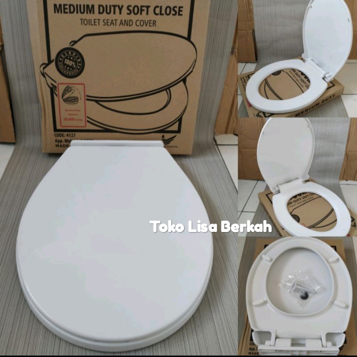 Jual Tutup Closet Duduk Soft Close Model Toto All Type Tebal | Shopee ...