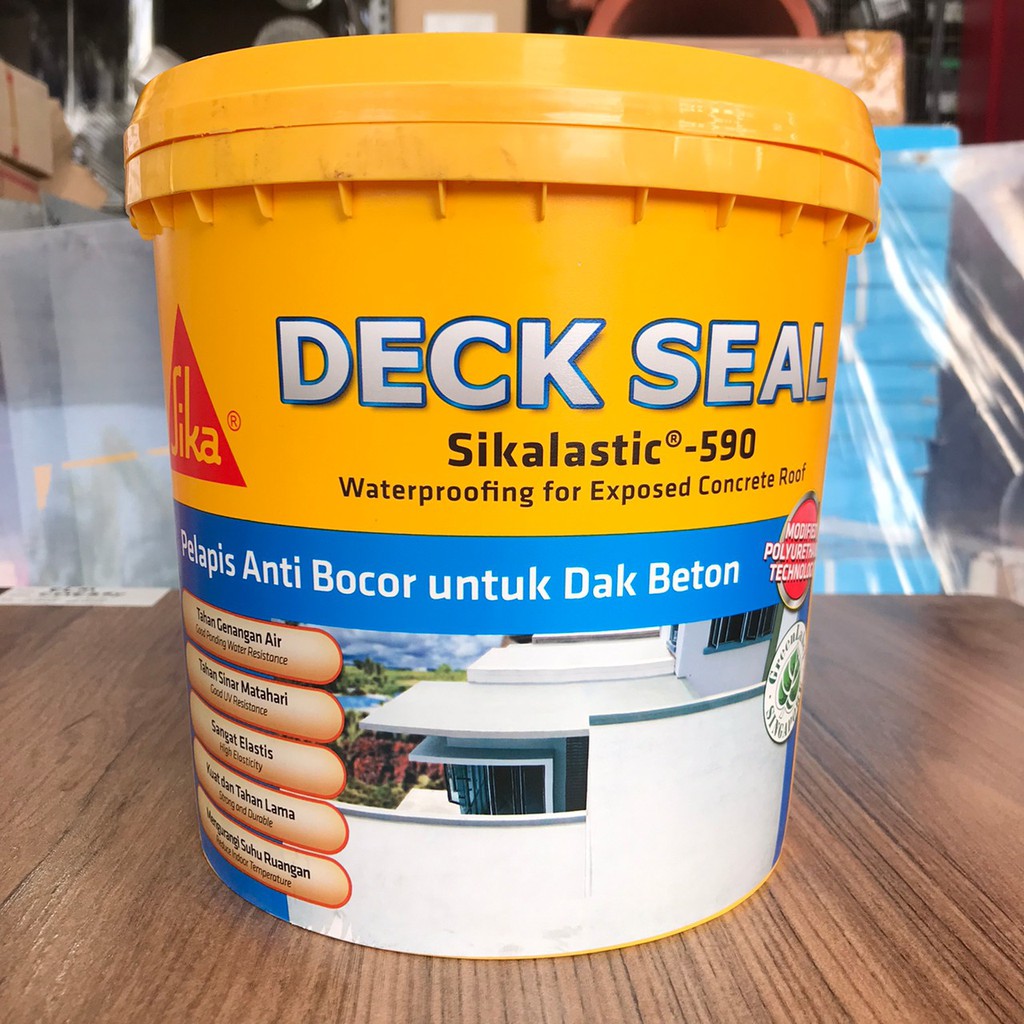 Jual SIKA Deck Seal SIKALASTIC 590 (4 KG) | Shopee Indonesia