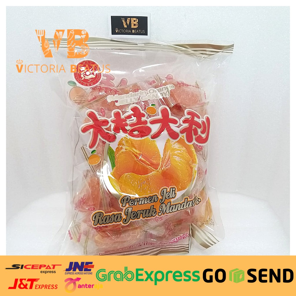 Jual PERMEN JELI RASA JERUK MANDARIN CHEN LIANG JI 504G | Shopee Indonesia