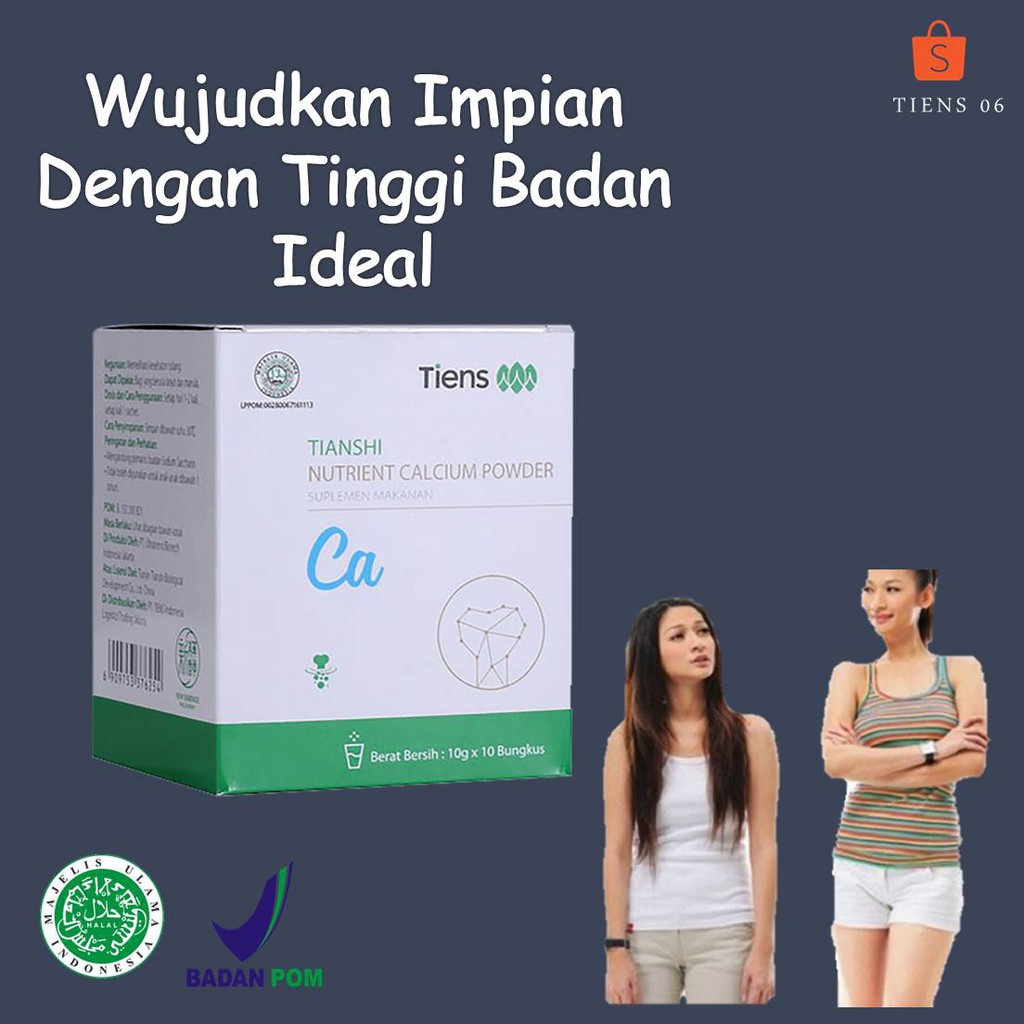 Jual Susu kalsium peninggi badan Susu Nutrient High Calcium NHCP ...