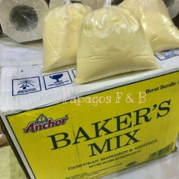 Jual Anchor Bakers Mix Baker / Mix Butter Blend Import repck 250 gr ...