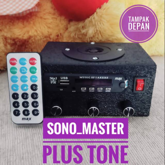 Jual SONOMASTER Sono Master tipe PLUS TONE Masteran Burung Tinggal ...
