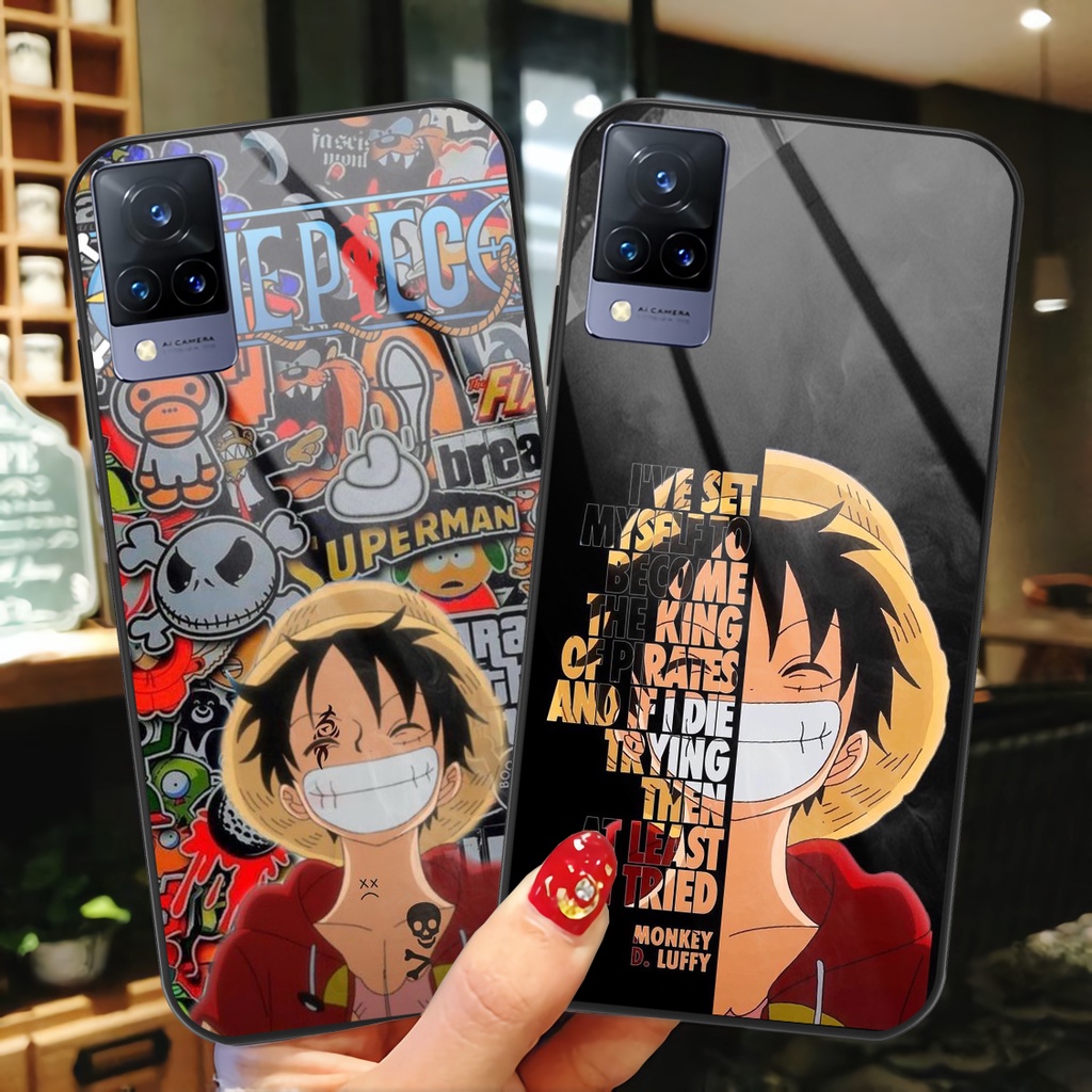 Jual LS539 Softcase Glass Kaca Kilau VIVO V21 4G 5G V29 5G V29E 5G V27 5G V27E Y17S Y22 Y16 Y35 ...