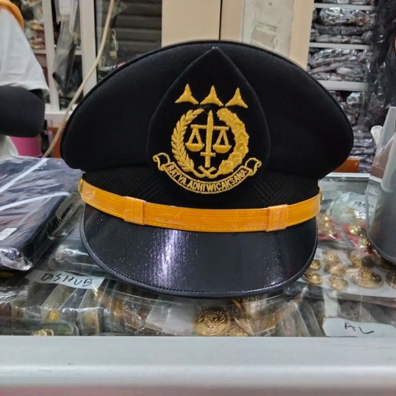Jual Topi Pet Kejaksaan gol 3A, 3B dan 3C | Shopee Indonesia