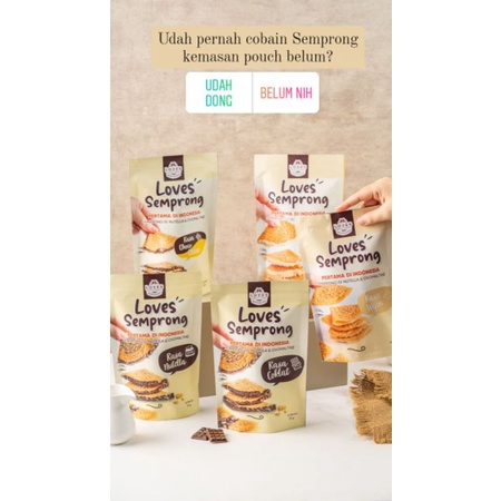 Jual LOVE SEMPRONG KEKINIAN DENGAN BANYAK VARIAN RASA NUTELLA ...