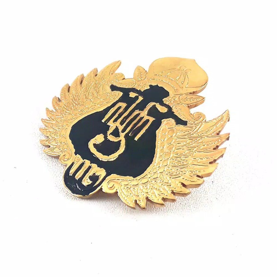 Jual Aksesoris Pin Bros Lambang keraton Jogja Yogjakarta Kuningan Murah ...