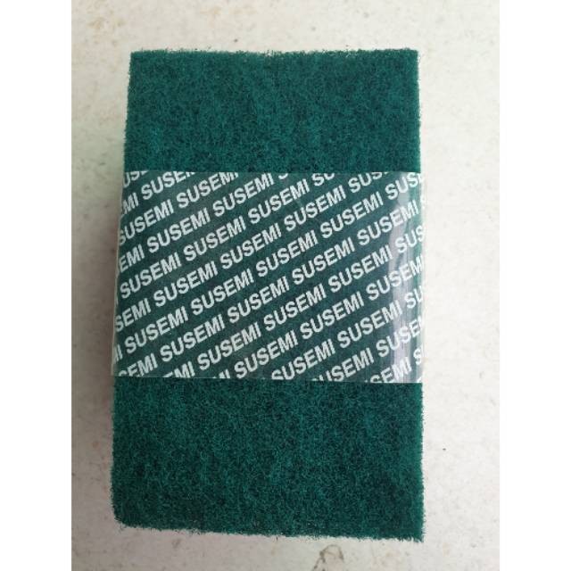 Jual 3 pcs SUSEMI Sabut / Tapas / spon Cuci piring / panci Hijau ...