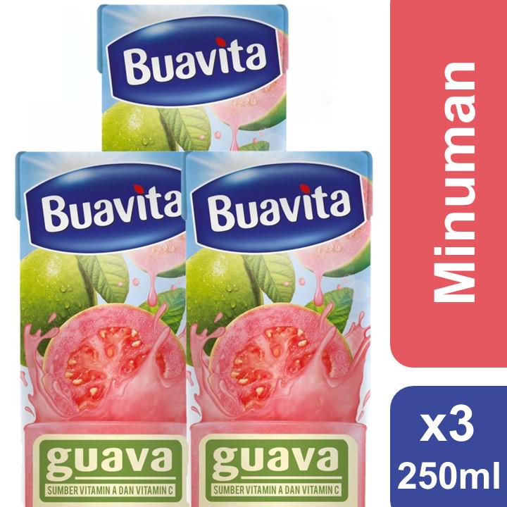 Jual Buavita Jus Buah Jambu 250 mL | Shopee Indonesia