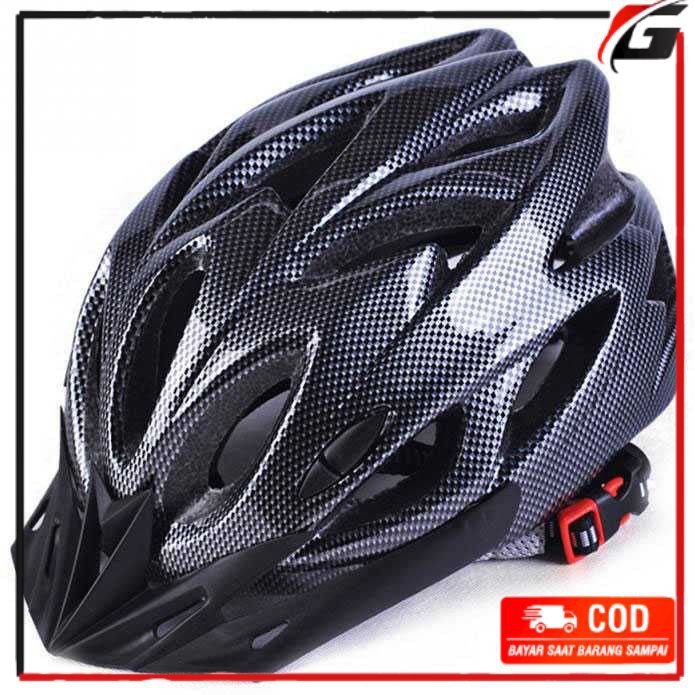 Jual Helm Sepeda Bicycle Road Bike Helmet EPS Foam PVC | Shopee Indonesia