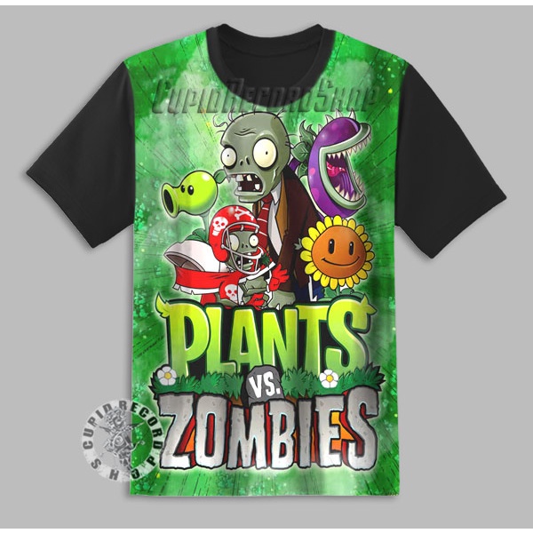 Jual Baju Plants Vs Zombies Kaos Game Zombie Anak Laki Laki 3D 10234 ...