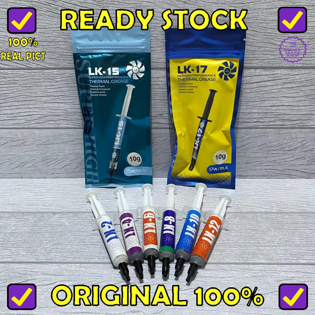 Jual THERMAL PASTE SUPER HIGH QUALITY PERFORMANCE LK-17 17W/m.K ...