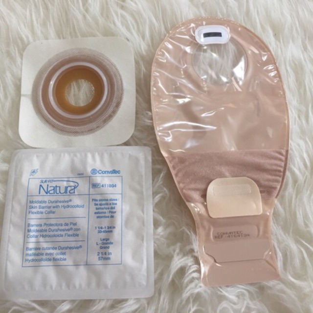 Jual Convatec Colostomy Bag Two Piece (1 set bag with wafer) | Shopee ...