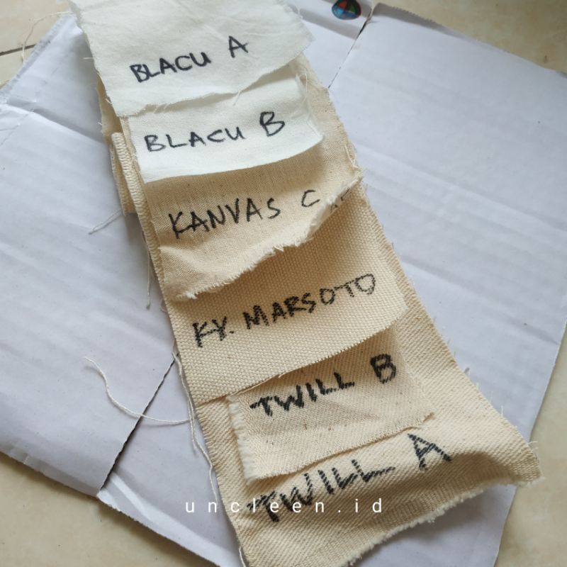 Jual Kain Kanvas Marsoto Twill Rafell 100% Katun | Plain Canvas | Kain ...