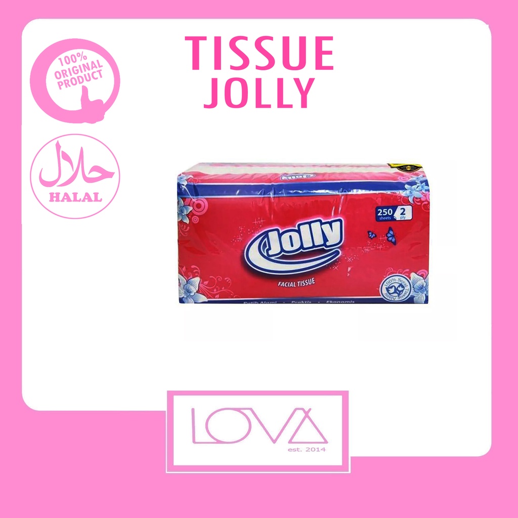 Jual Tissue Jolly 250 / 560 Sheet. | Shopee Indonesia