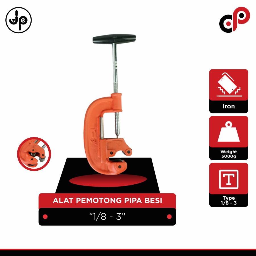 Jual Alat Pemotong Pipa Besi 3" | Heavy Duty Pipe Cutters 3" | Shopee ...